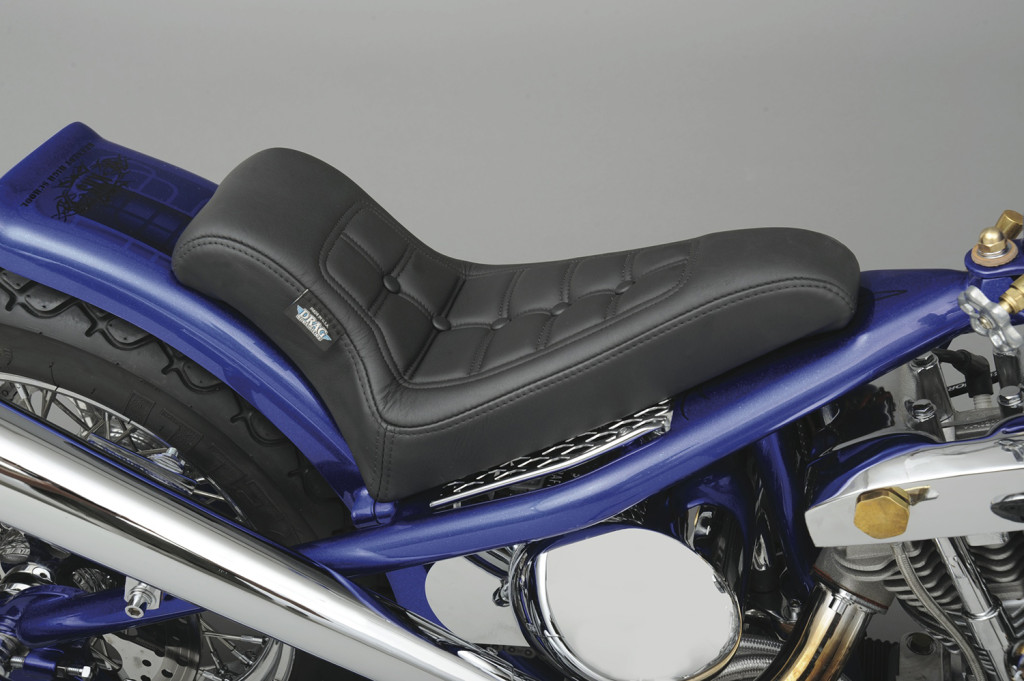 Drag Specialties Seats Low Rider Solo Seat for Custom Applications ...