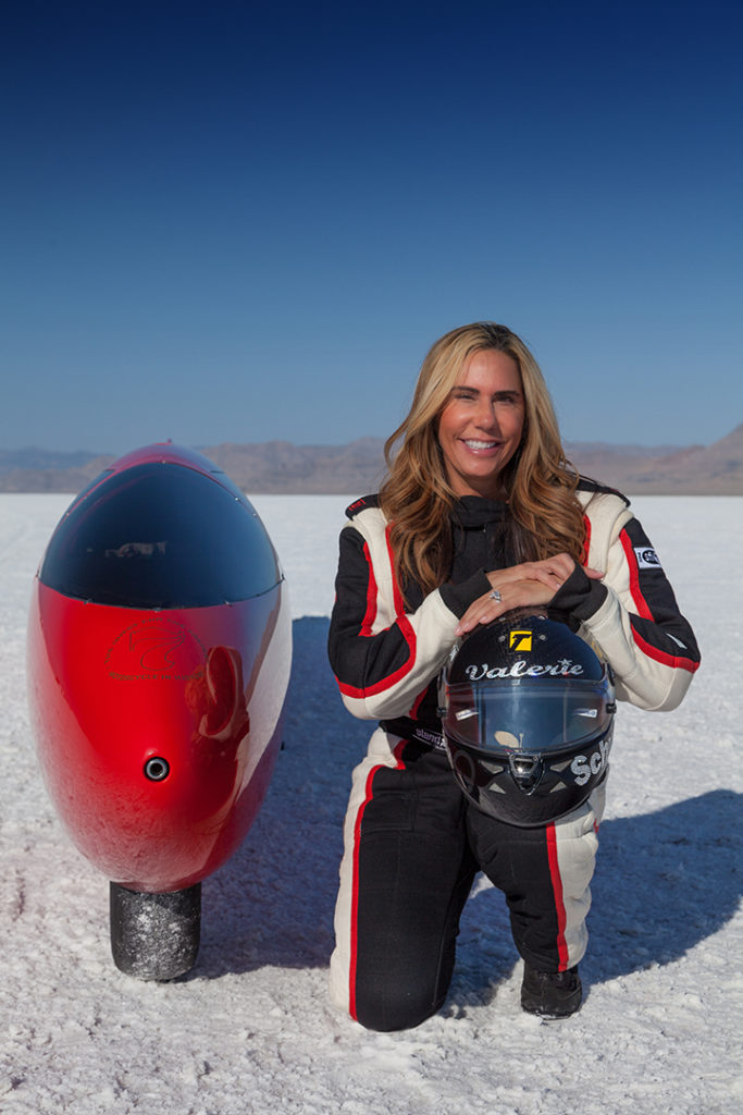 Valerie Thompson first female to attempt world’s fastest motorcycle ...