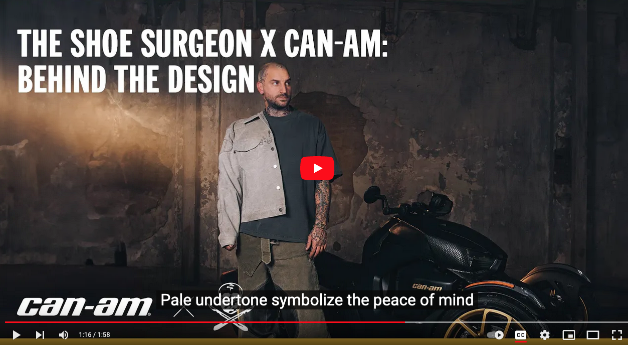 Cinema ModeOff The Shoe Surgeon x Can-Am: Behind the design - Iron Trader News