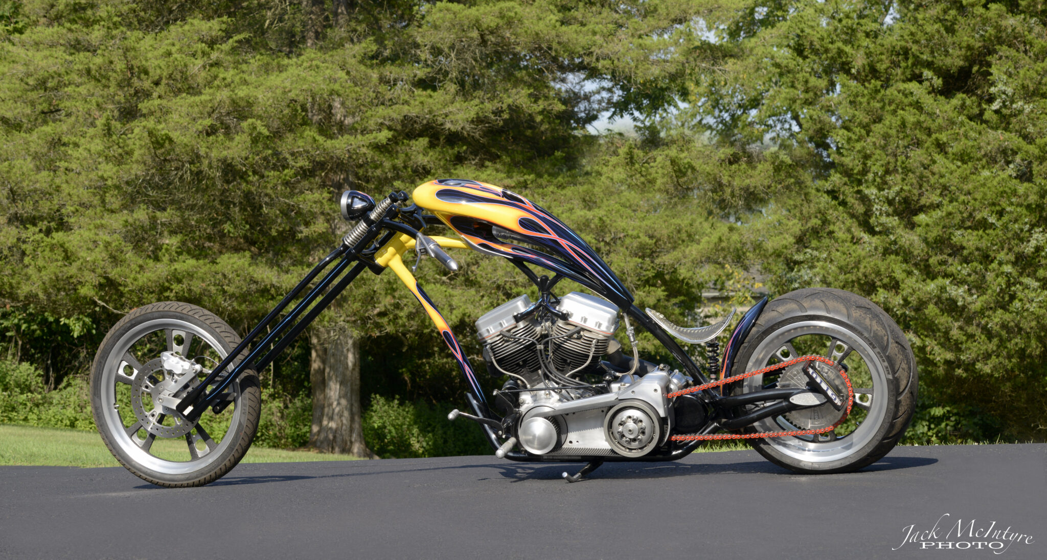 "SCREW THIS" Chopper build by Vince Doll at Redneck Engineering. - Iron ...