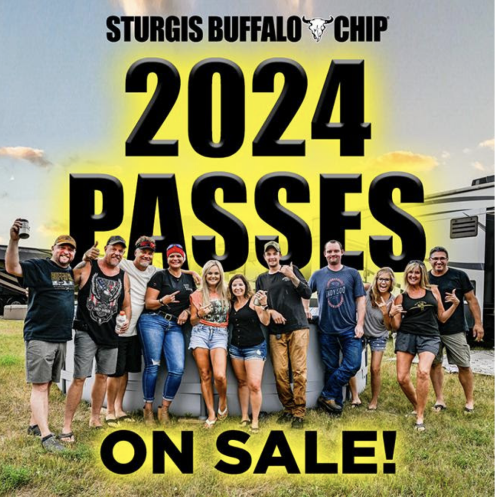 IN CASE YOU MISSED THIS, THE BUFFALO CHIP 2024 PASSES ARE ON SALE NOW ...