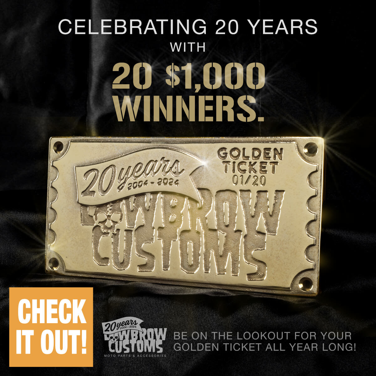 🏆 There are 20 Lowbrow Golden Tickets... Will one be yours? - Iron ...
