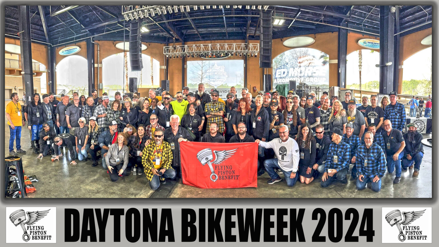 THE FLYING PISTON BENEFIT, DAYTONA BIKEWEEK 2024. - Iron Trader News