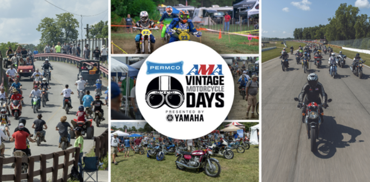 AMA Vintage Motorcycle Days Newsletter - Iron Trader News