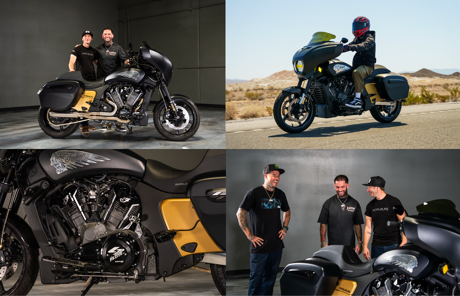 Indian Motorcycle’s FORGED Series Concludes with Kraus Moto Custom for ...