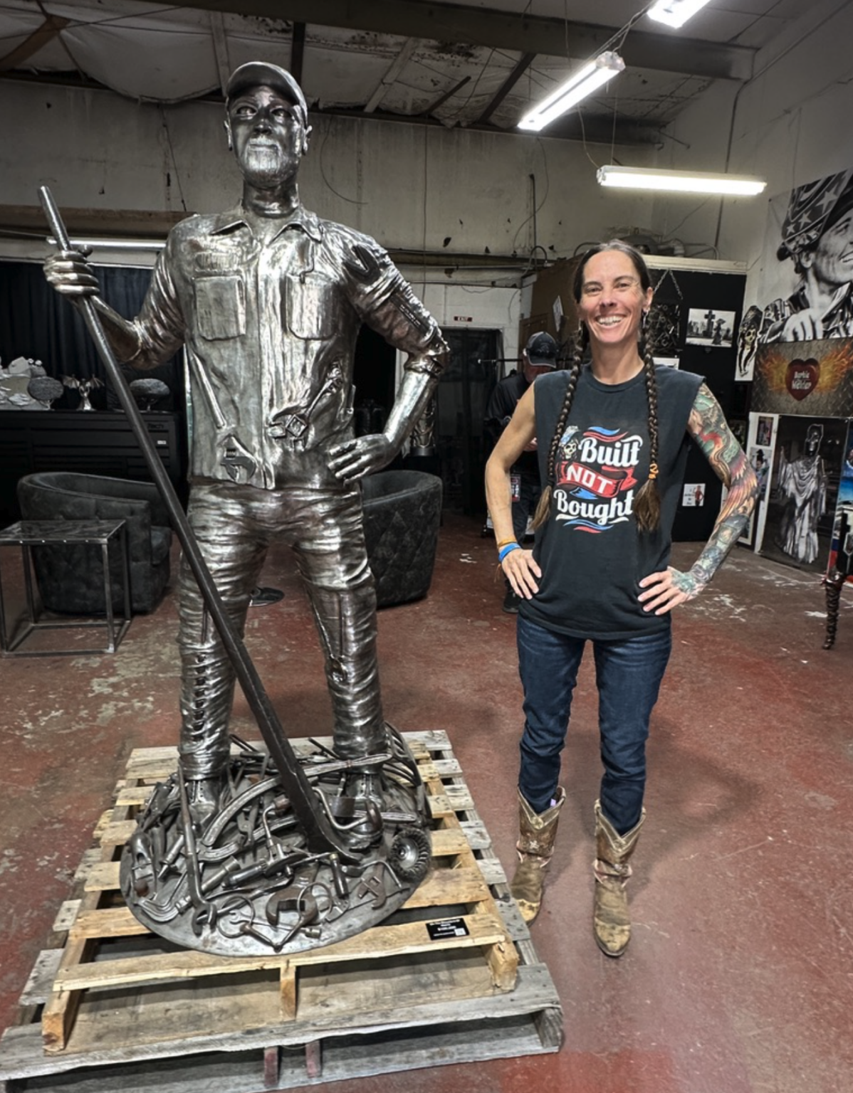 OUR VISIT TO BARBIE THE WELDER'S SHOP DURING DAYTONA BIKE WEEK - Iron ...